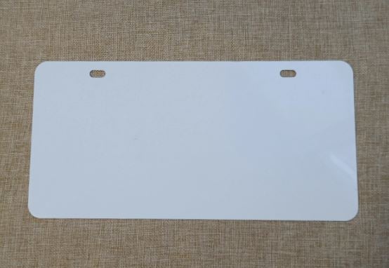 SUBLIMATION LICENSE PLATE | Vinyl Tyme