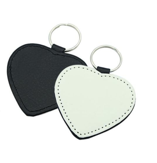 SUBLIMATION HEART KEYCHAIN | Vinyl Tyme