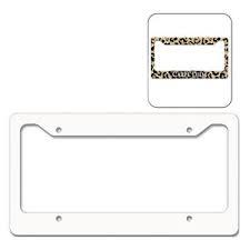 SUBLIMATION LICENSE PLATE FRAME | Vinyl Tyme