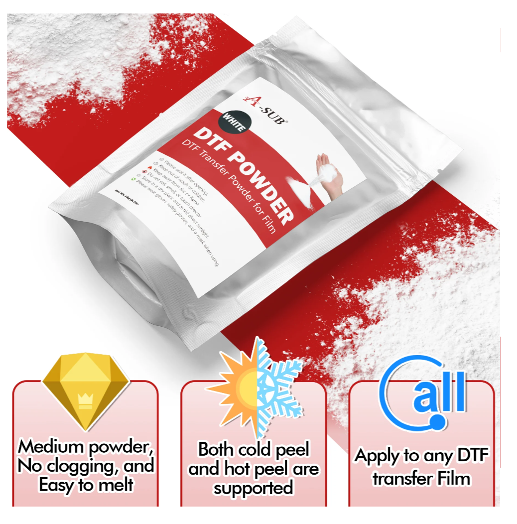 DTF 2.2LB WHITE POWDER HOT MELT | Vinyl Tyme
