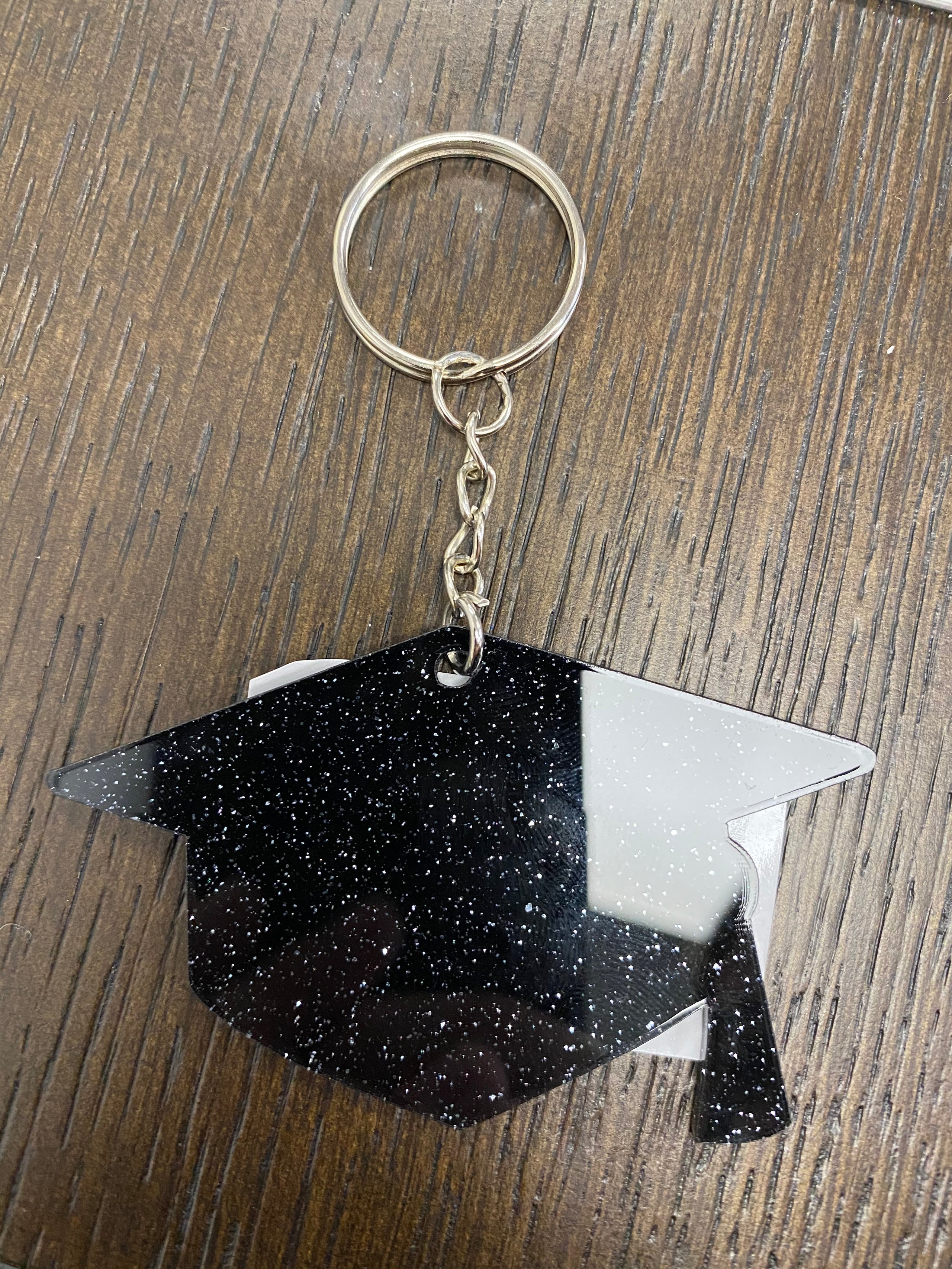 BLACK GRADUATION KEY CHAIN | Vinyl Tyme